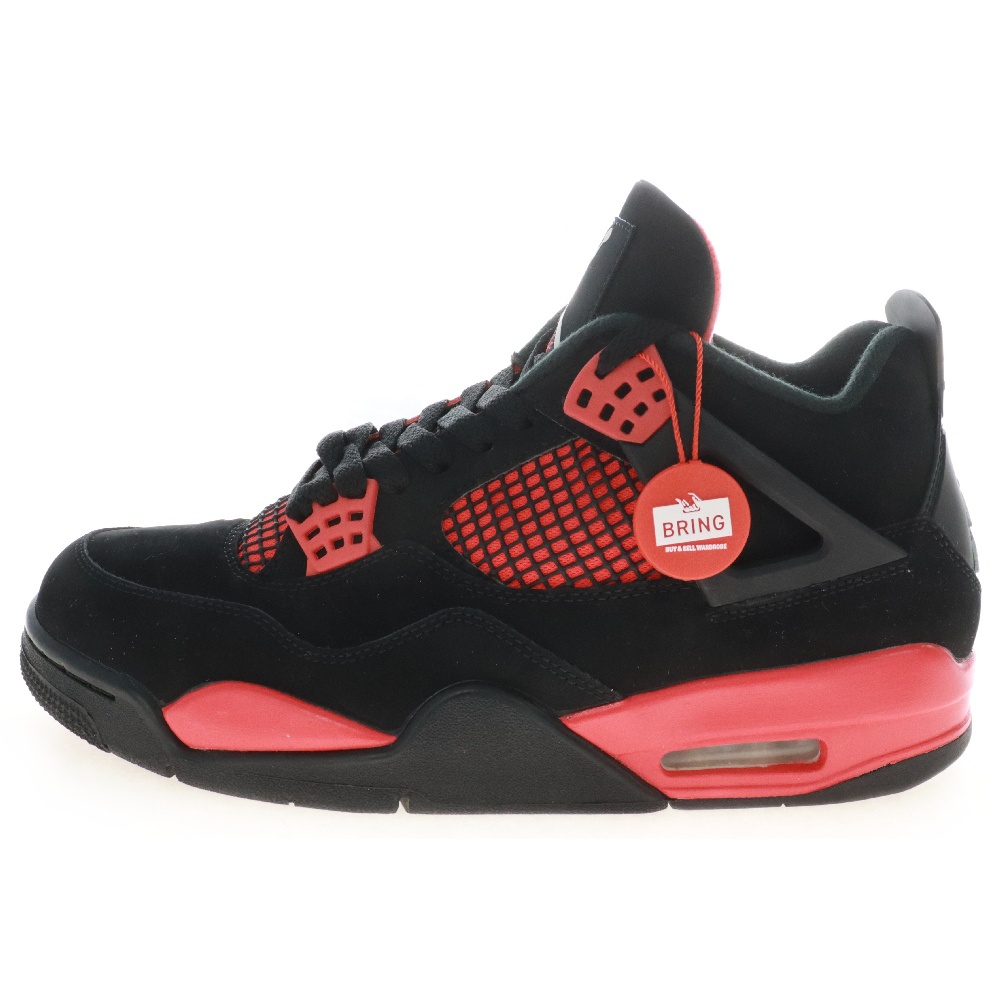 ナイキ AIR JORDAN 4 RETRO RED THUNDER CT8527-016 エアジョーダン4 レッドサンダー ハイカット ...
