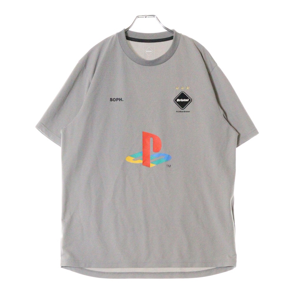 エフシーアールビー PS30 AUTHENTIC TEAM TOUR S/S TOP プレイステーション オーセンティックチームツアー ...