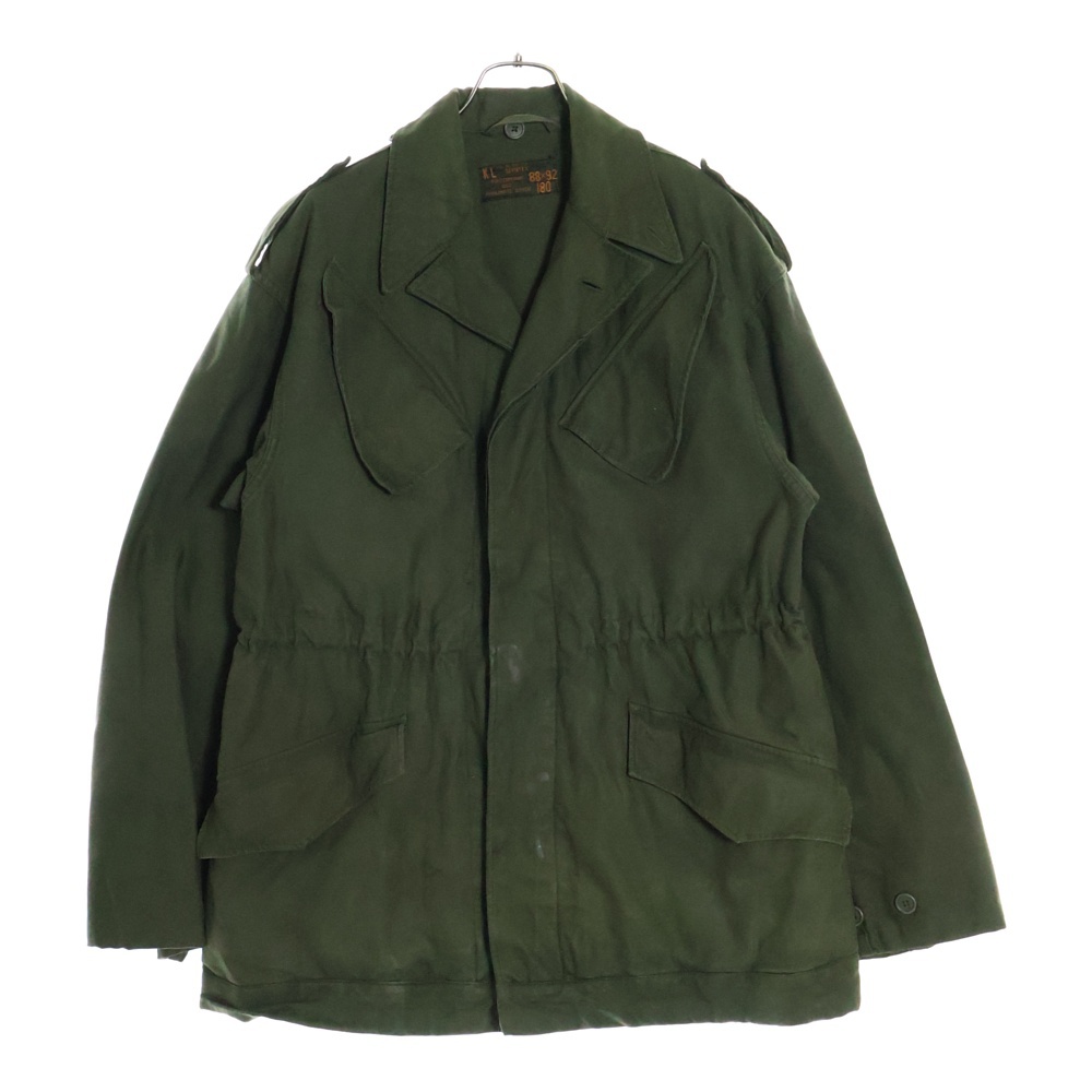 ヴィンテージ 80s DUTCH ARMY FATIGUE SHIRT JACKET MILITARY オランダ軍 ミリタリー ファティーグ ...