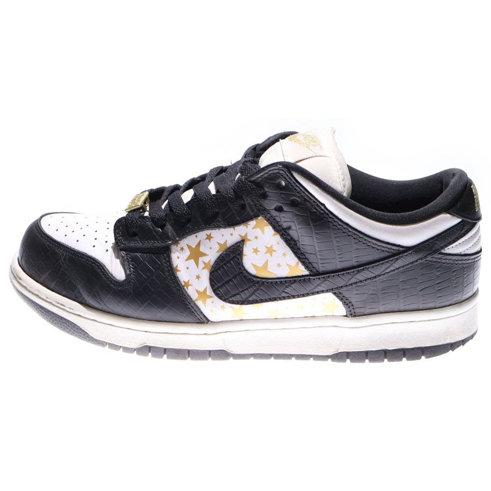 ナイキエスビー ×SUPREME SB DUNK LOW OG シュプリーム エスビー ダンク ローカットスニーカー ホワイト/ブラック ...
